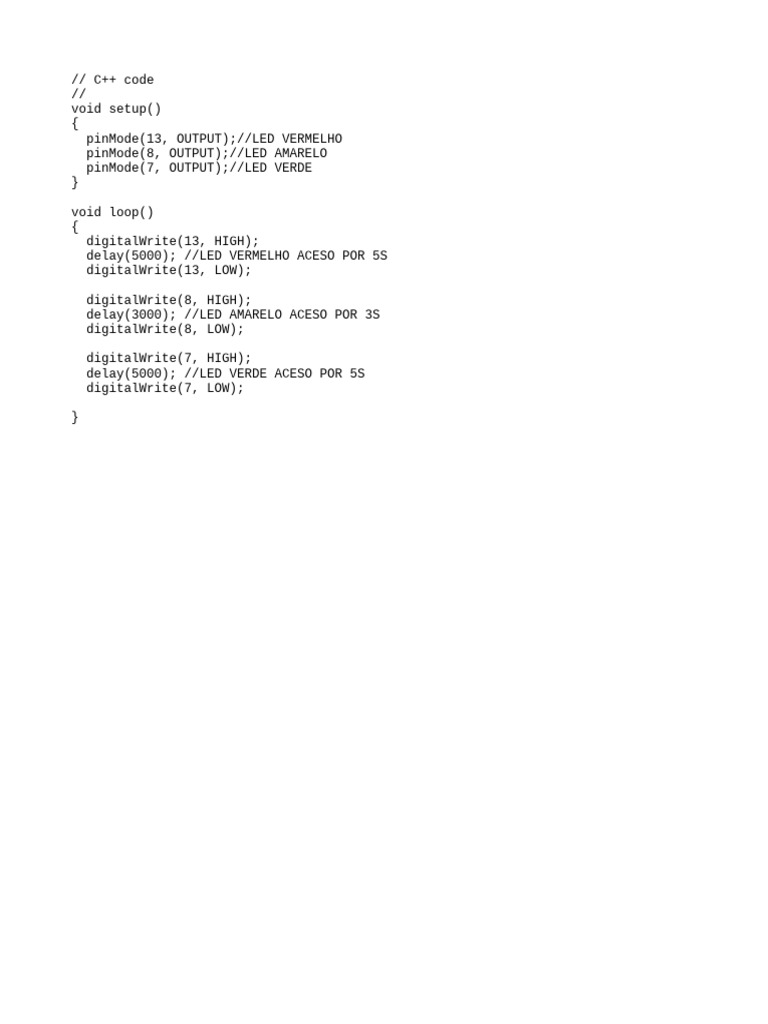 C++ LED Control Code Example | PDF | Computers
