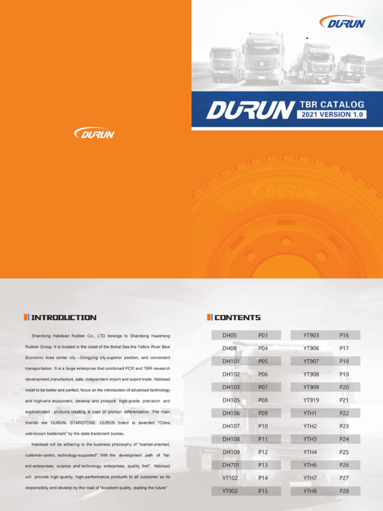 2021 Durun TBR Catalogue | PDF