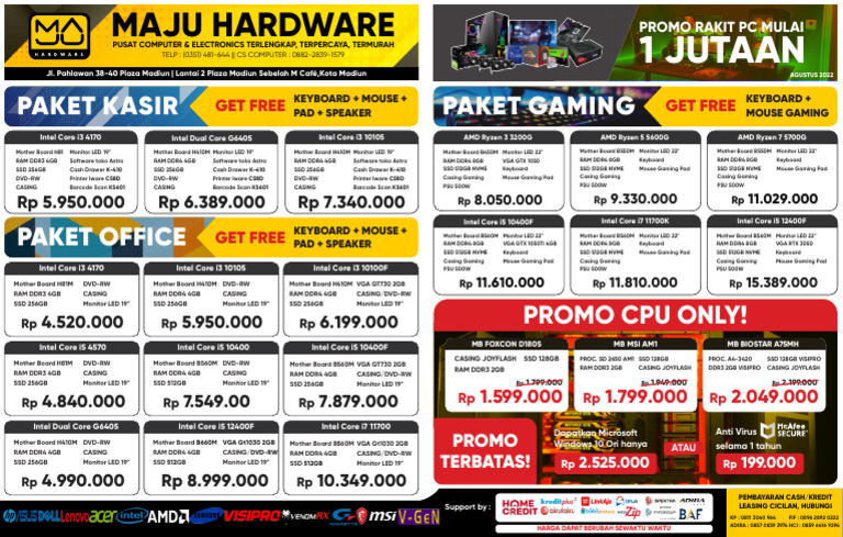BROSUR 1 CPU 2022 | PDF