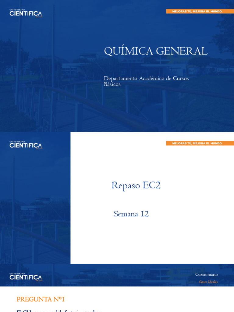 Repaso EC2 Quimica General | PDF | Métodos y materiales de enseñanza | Tecnología
