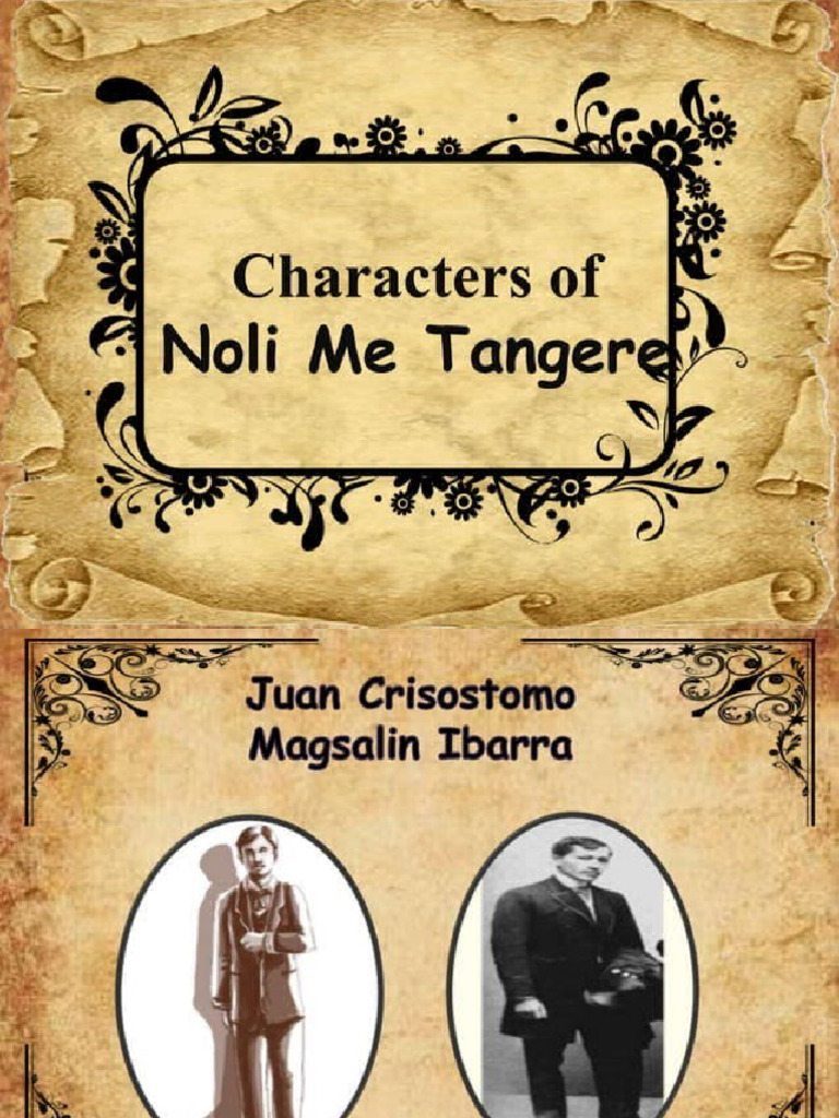 Characters of Noli Me Tangere | PDF