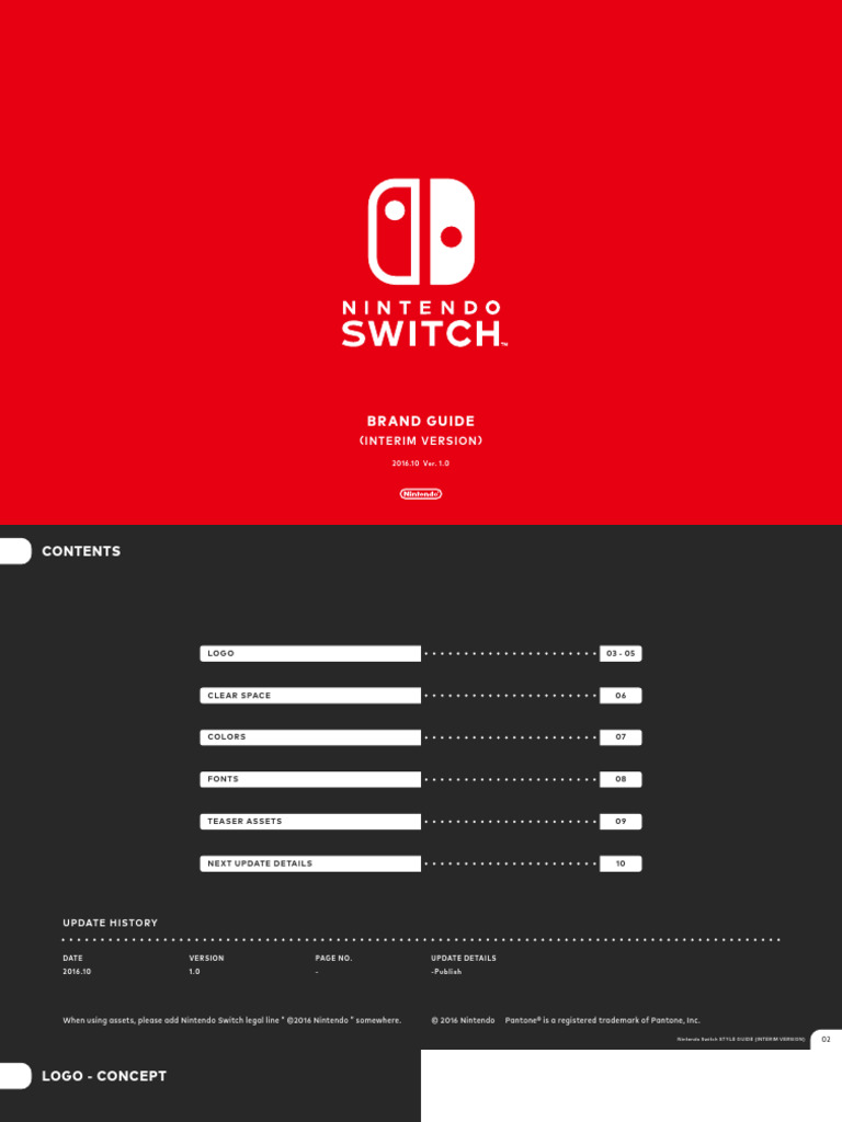 NintendoSwitch InterimVersion US | PDF | Logos | Rgb Color Model