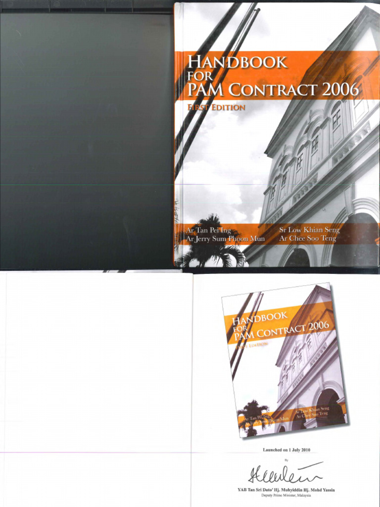 PAM Contract 2006 Handbook (First Edition) | PDF | Adjudication | Insurance