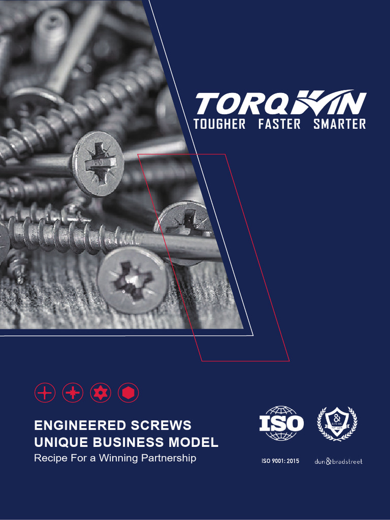 TORQWIN Screw Catalog | PDF | Screw | Secondary Sector Of The Economy