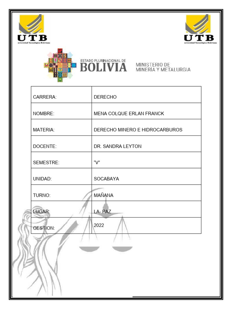 Abduzcan | PDF | Minería | Bolivia