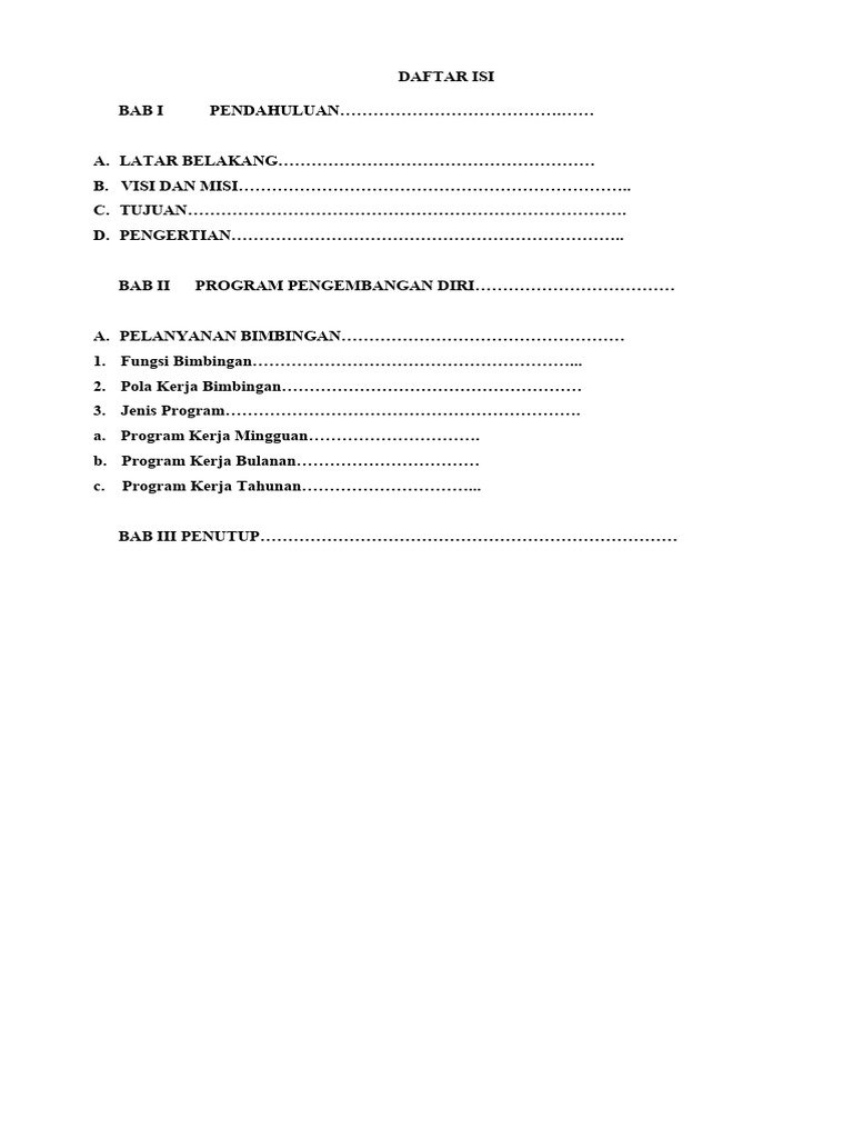 Program Kerja Drumband | PDF