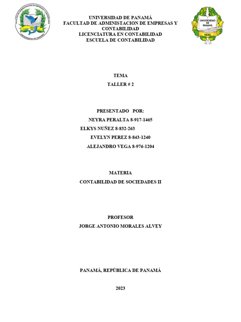 Pagina de Presentacion | PDF