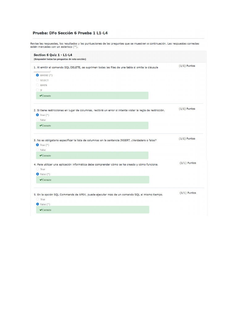 Prueba DFo Seccion 6 Prueba 1 L1-L4 | PDF