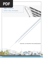 Fixed Solar Mounting Structure Drawing | PDF | Equipment