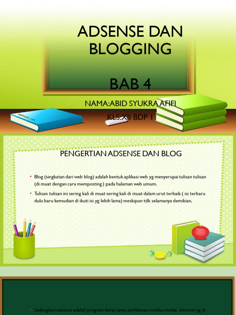 Adsense and Blogging | PDF
