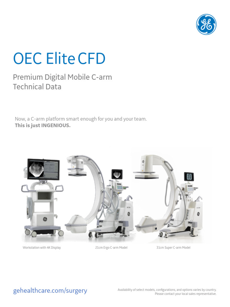 OEC Elite Brochure | PDF | X Ray | Computing