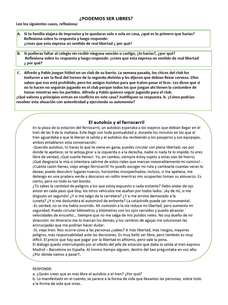 Podemos Ser Libres | PDF