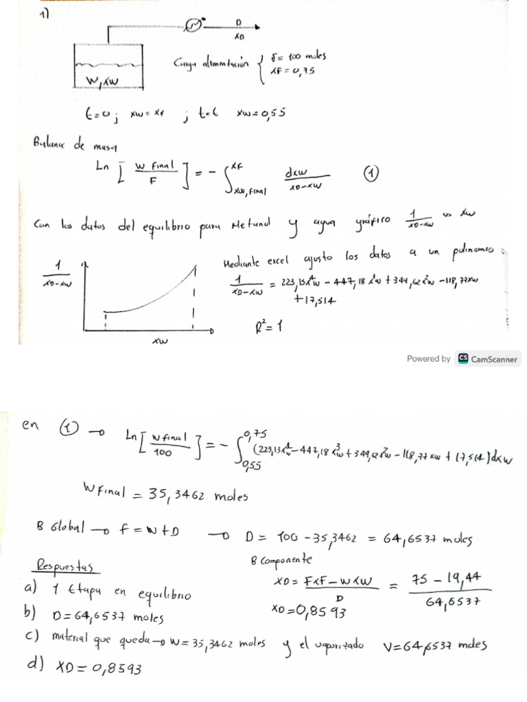 DESTILACION BATCH Y FLASH | PDF