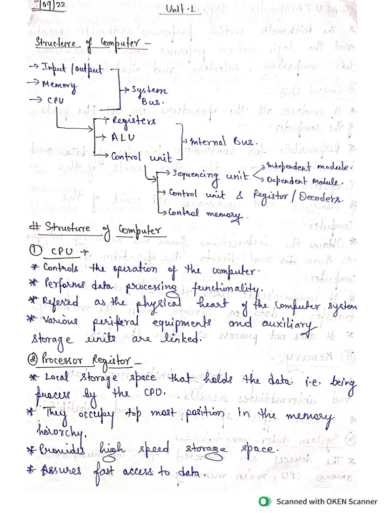 coa unit 1 and 2 | PDF