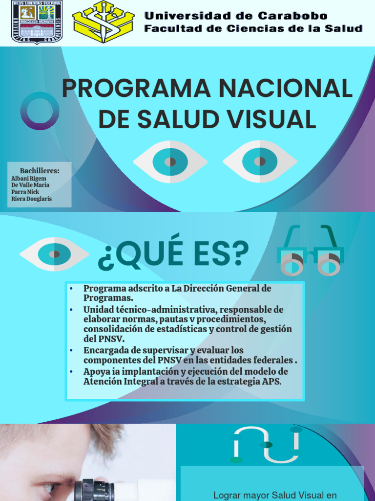 Salud Visual | Descargar gratis PDF | Epidemiología | Discapacidad visual