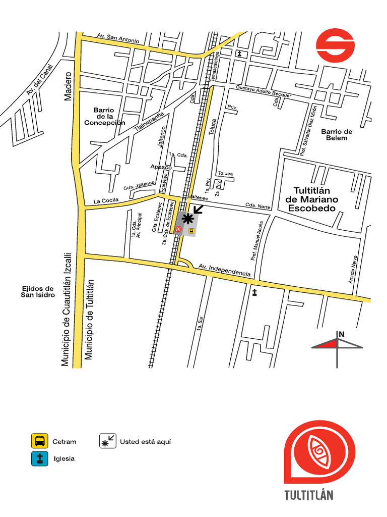 Mapa Tultitlan | PDF