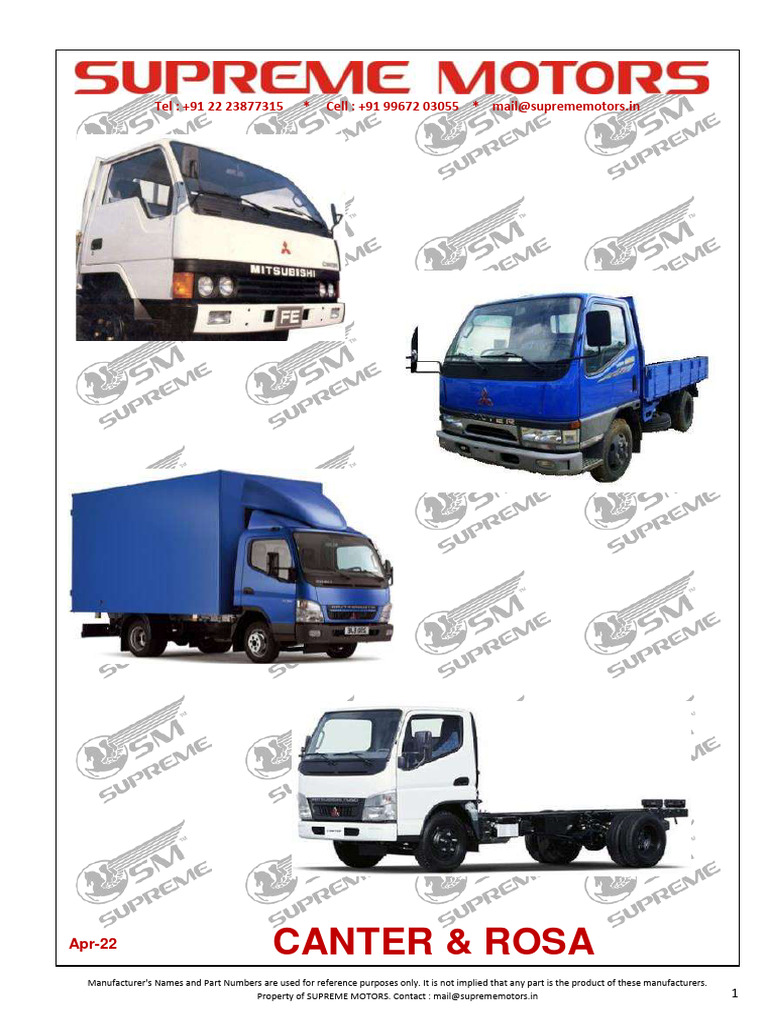 Supreme Motors - Canter | PDF
