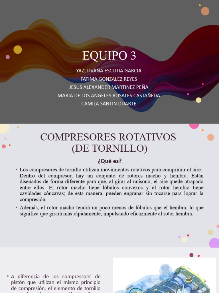 Presentacion Equipo3 | PDF