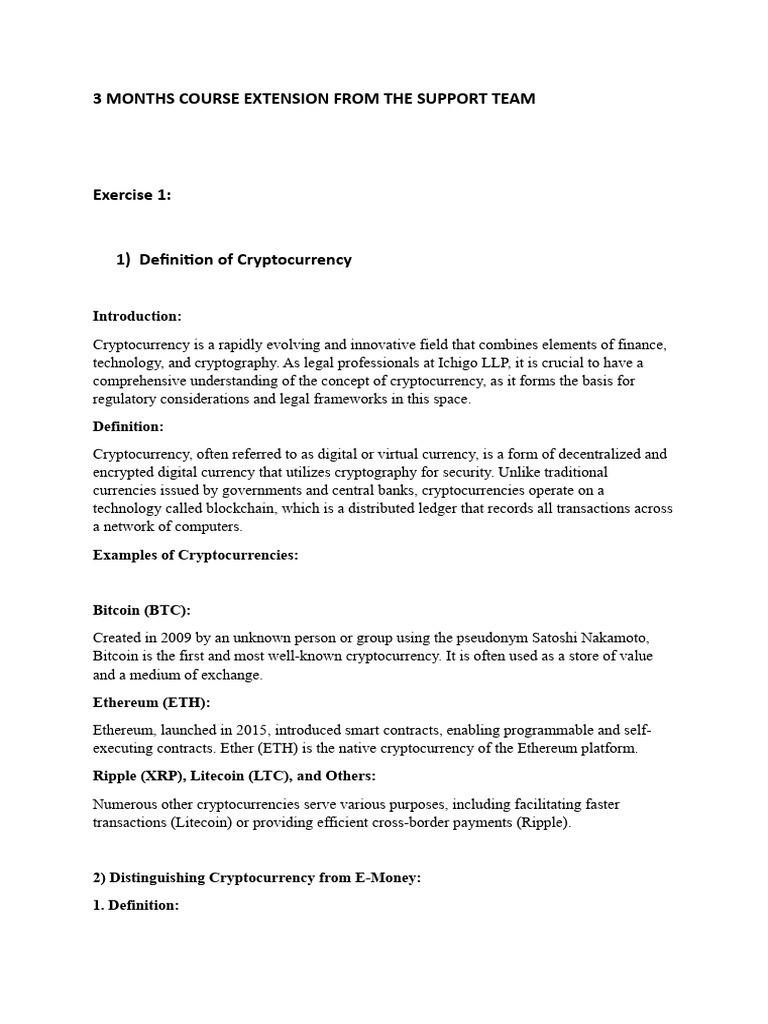 Understanding Cryptocurrency and Blockchain | PDF | Cryptocurrency ...