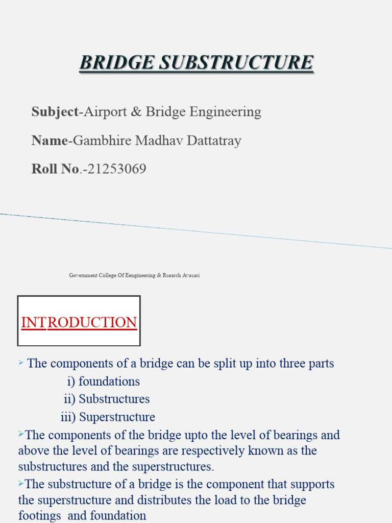 Bridge Superstructure (1) Madhav | PDF