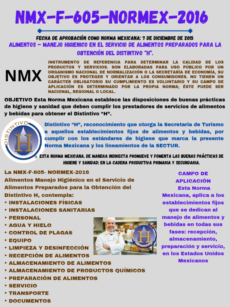 NMX F 605 Normex 2016 | PDF