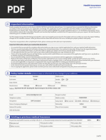 AXA GIG Claim Form | PDF | Patient | Insurance