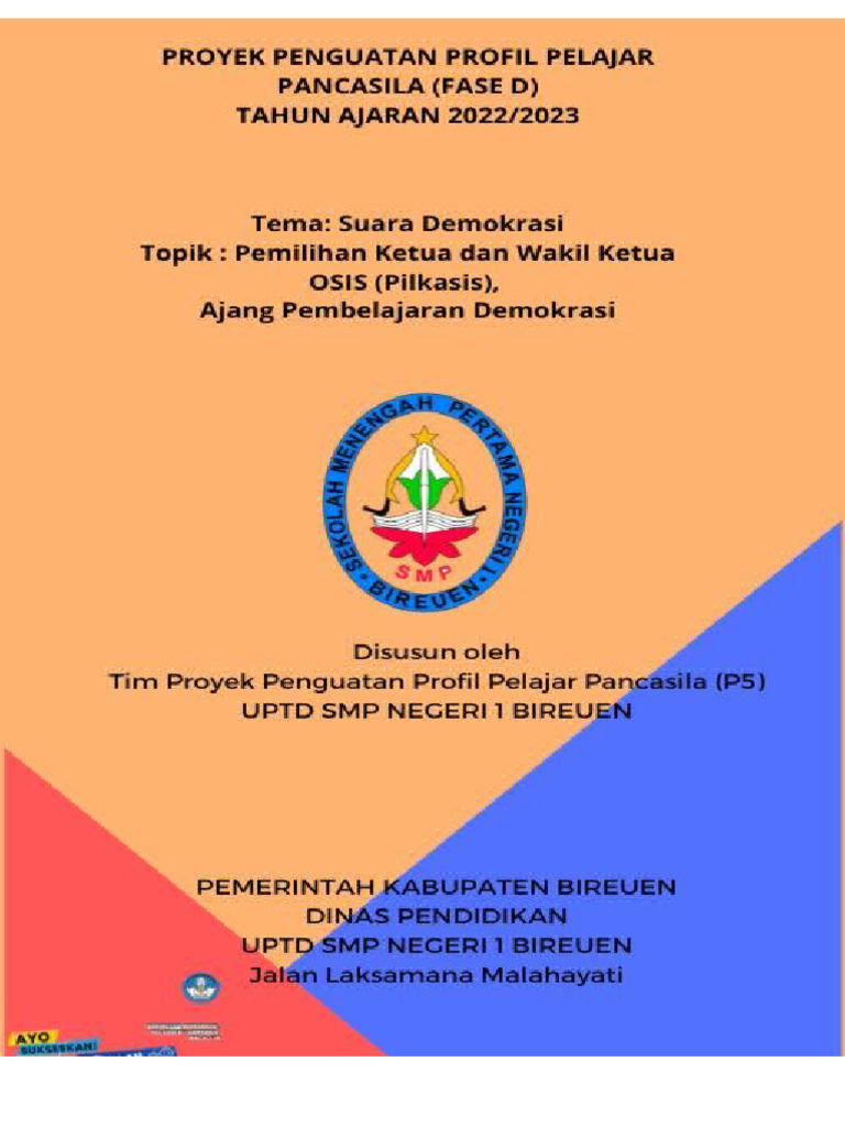 Modul Awal P5 - Suara Demokrasi | PDF | Karier & Perkembangan | Ilmu Sosial