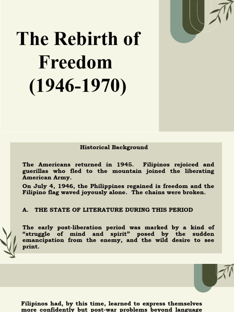 CHAPTER-7-REBIRTH-OF-FREEDOM. | PDF | Philippines
