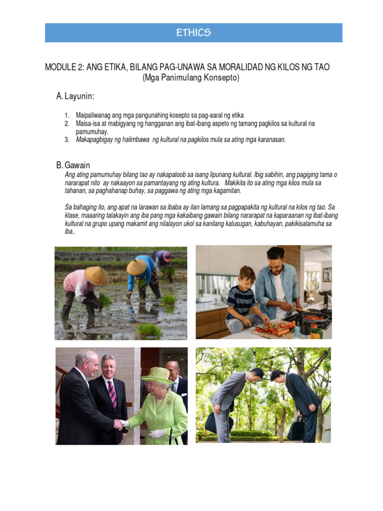 Ethics Module 02 | PDF