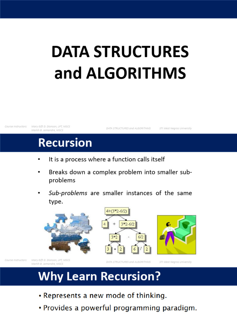 Data Structures And Algorithms 3 Pdf Computing Computer Programming 0633