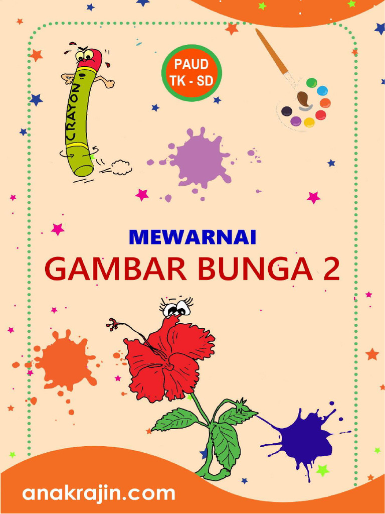 Mewarnai Gambar Bunga | PDF