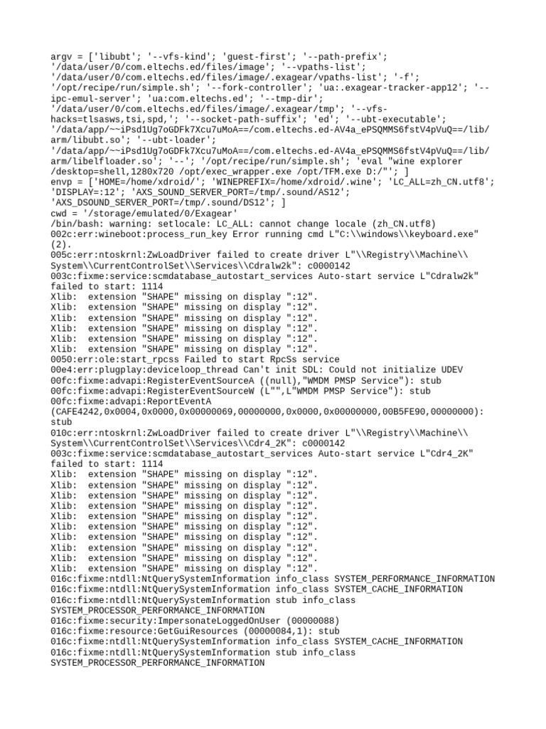 x86 Stderr | PDF | Software | System Software