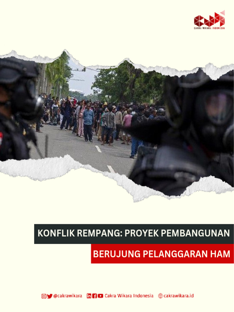FS Konflik Rempang Pelanggaran HAM | PDF