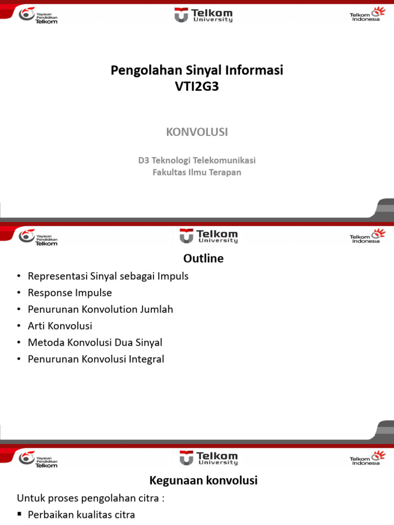 CH 3. Konvolusi-MIQ | PDF