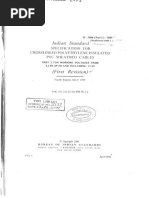 IS 1554-1 (1988) - PVC Insulated (Heavy Duty) Electric Cables, Part 1 ...