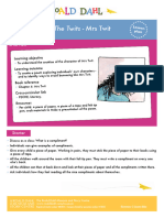 The Twits - Chapter Summaries and Chapter Titles | PDF