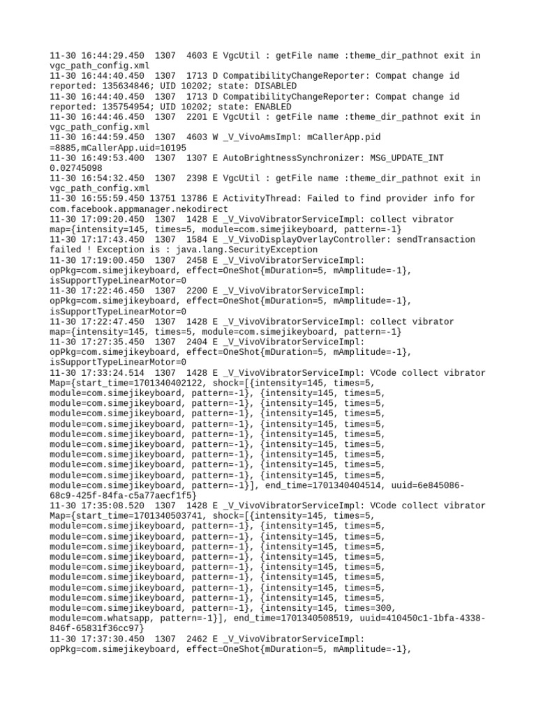 Log | PDF | Data Management | Computer Science