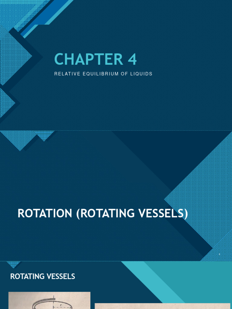 CE 316 CHAPTER 4 Rotating Vessels | Download Free PDF | Mechanical ...
