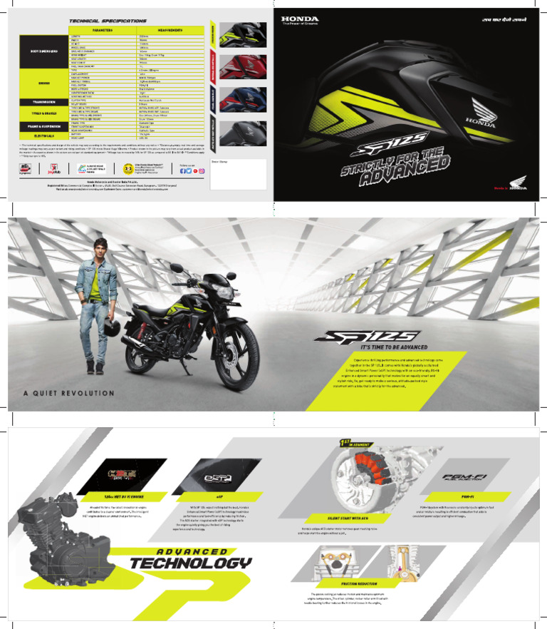 Honda SP125 | PDF