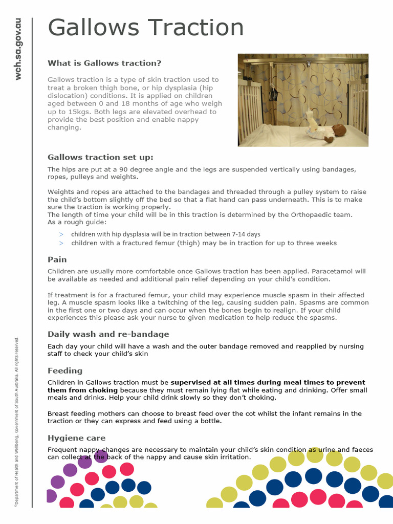 Gallows Traction Fact Sheet | PDF