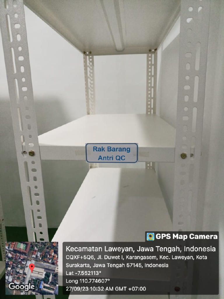 Foto Rak Karantina (Antri QC, Reject, Dan Recall) | PDF