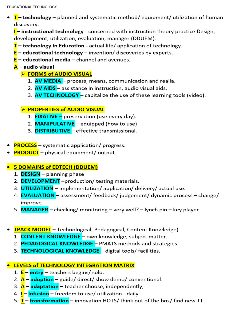 Prof Ed - Education-Technology | PDF