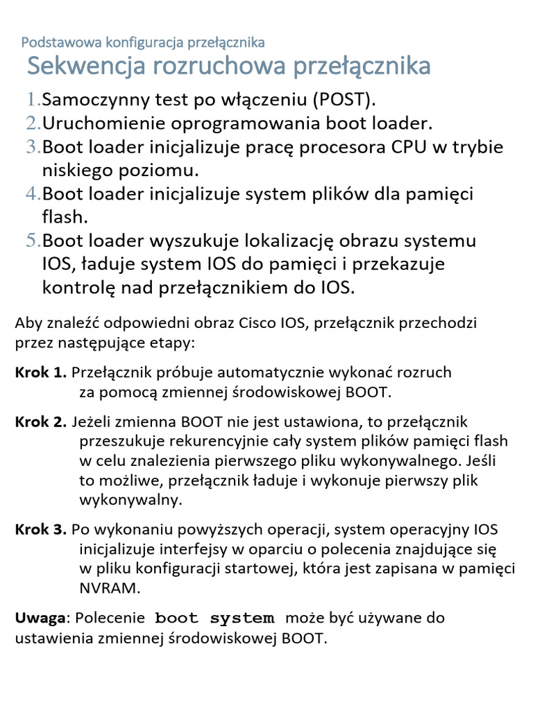 przełącznik cisco (1) | PDF