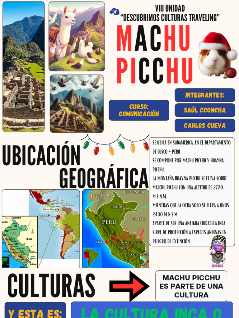 M Hu Pi Hu: Ac CC | PDF | Machu Picchu | Imperio Inca