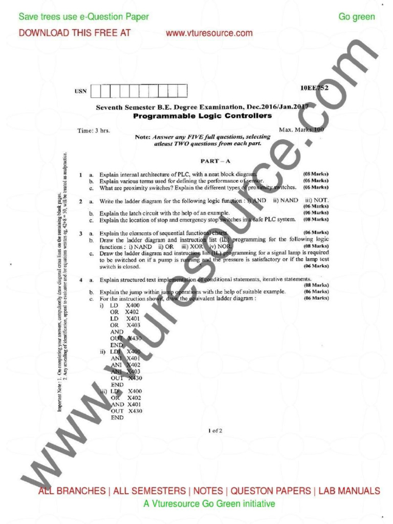 PLC Quest. Paper | PDF
