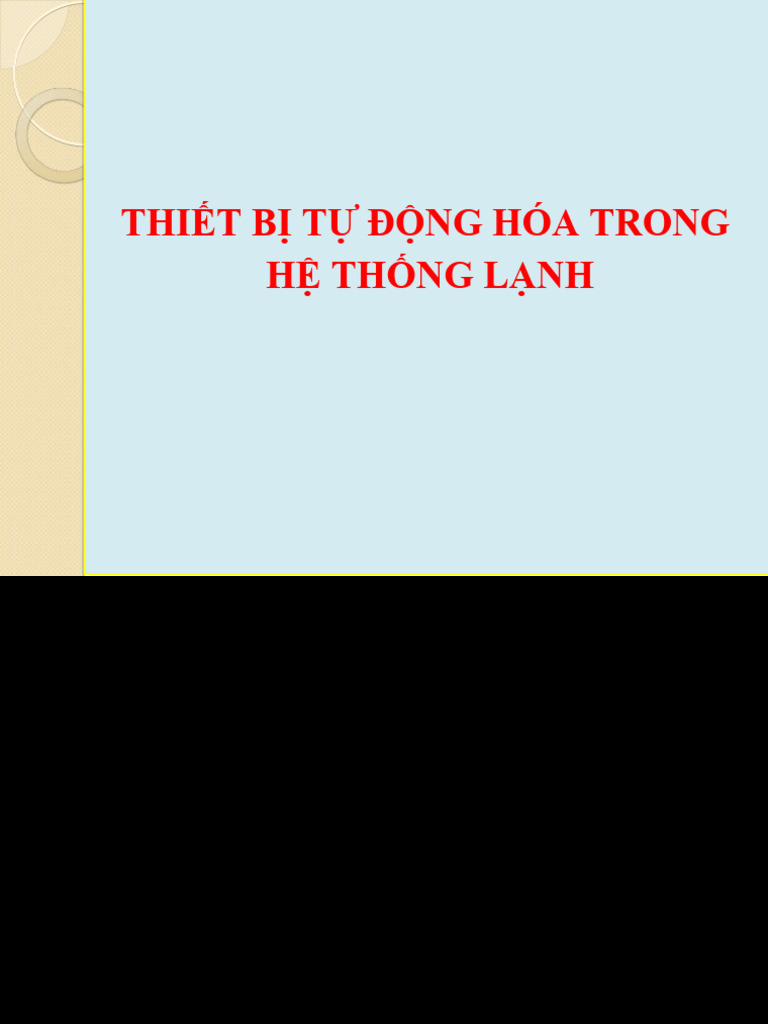 Thiet Bi Tu Dong Hoa Trong HTL 1 | PDF