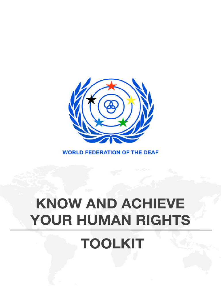 Human Rights Toolkit | PDF | Sustainability | Millennium Development Goals