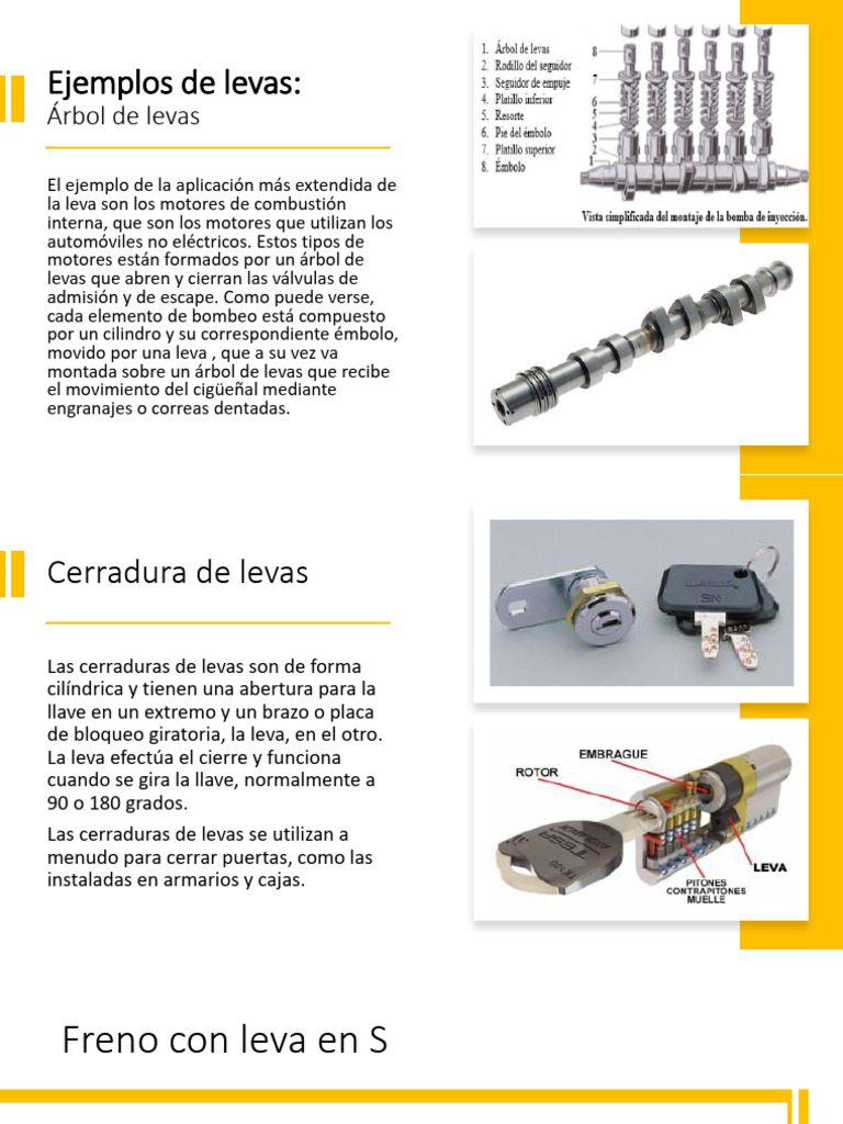 Ejemplos de Levas | PDF | Hogar y jardín | Tecnología e ingeniería