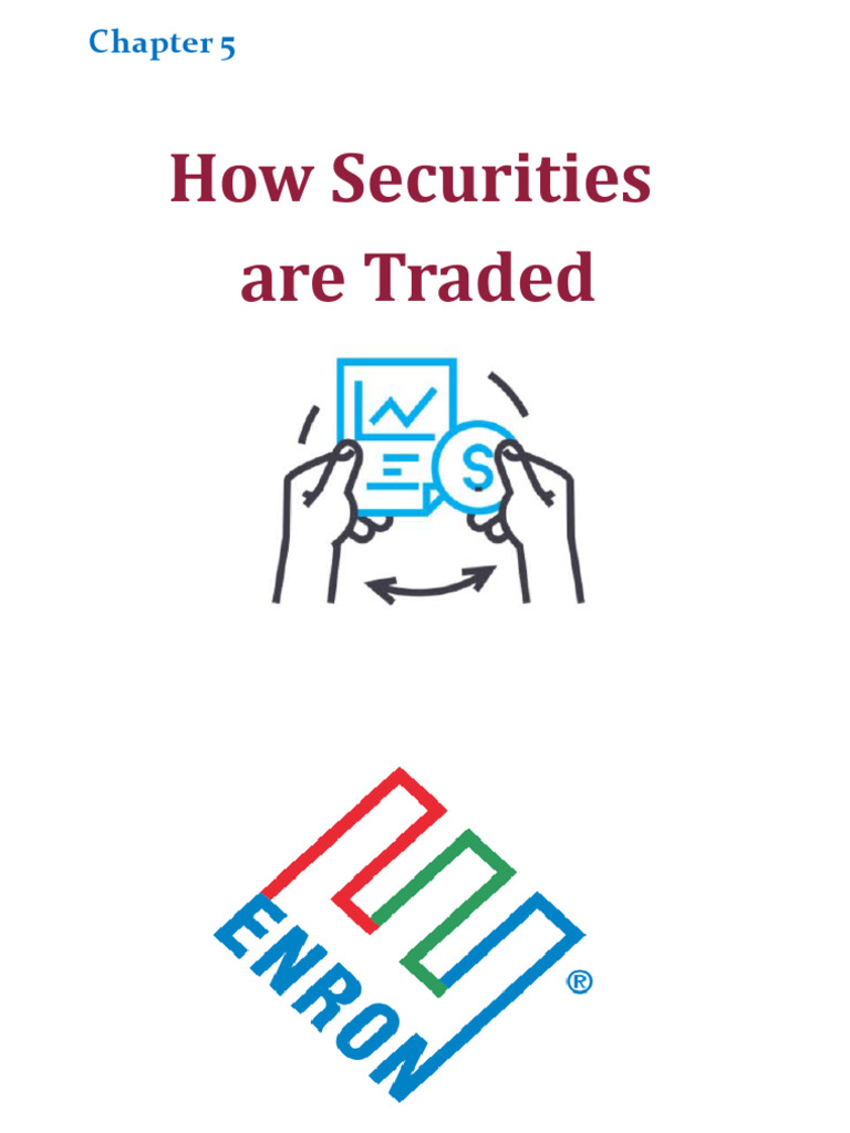 How Securities Are Traded Explained | PDF | Law