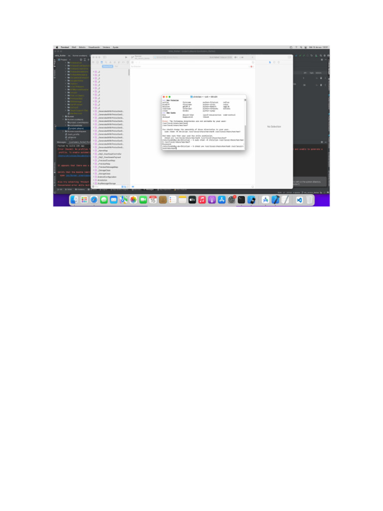 pantallas de cambio de permisos en macOS | PDF